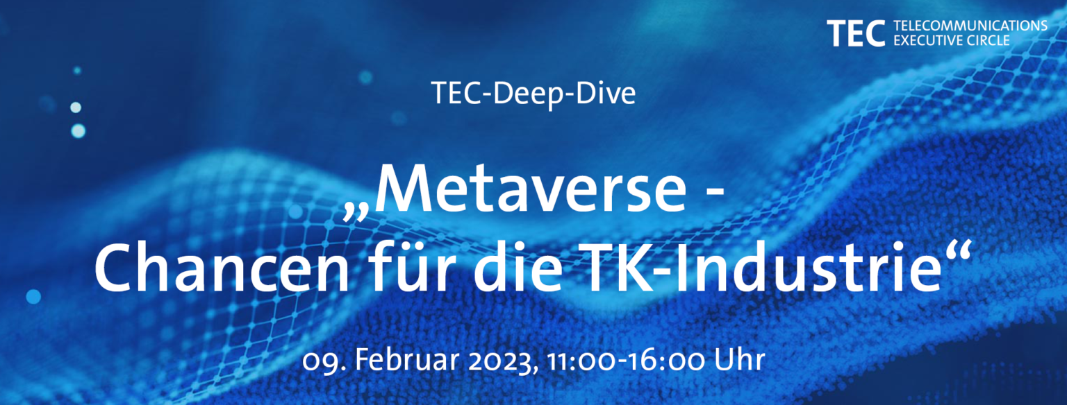 VATM/TEC-Deep-Dive „Metaverse – Chancen für die TK-Industrie“ – VATM ...